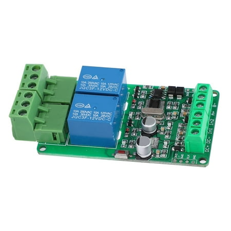 2-Channel Relay Module 12V, High Accuracy 2 Switch Portable Durable 2 ...