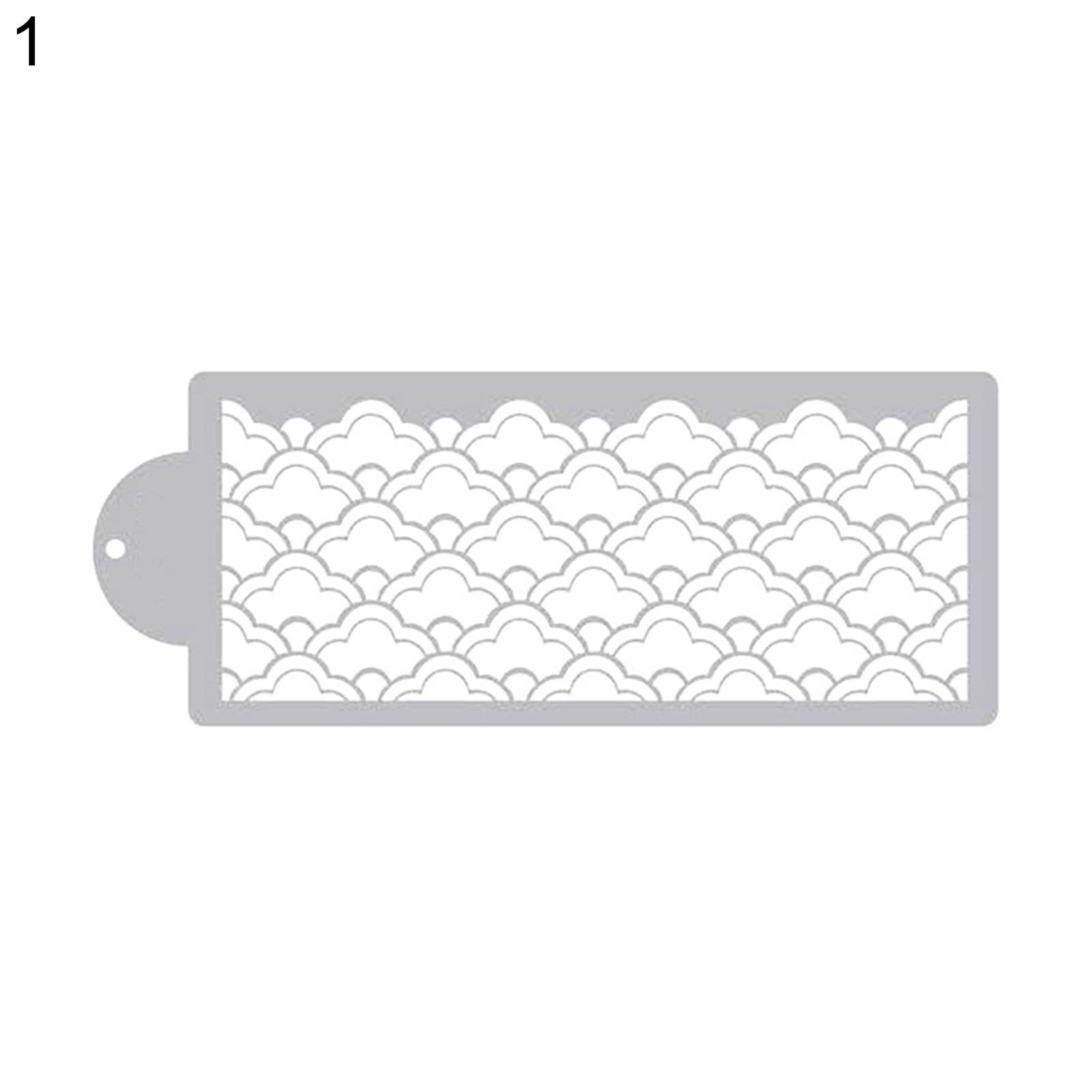 Yoone Irregular Pattern Cake Decoration Template DIY PET Multi-purpose ...