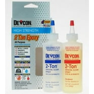Devcon 8.5oz 5 Minute Epoxy 1500lb Waterproof Glue 4.25oz - Walmart.com