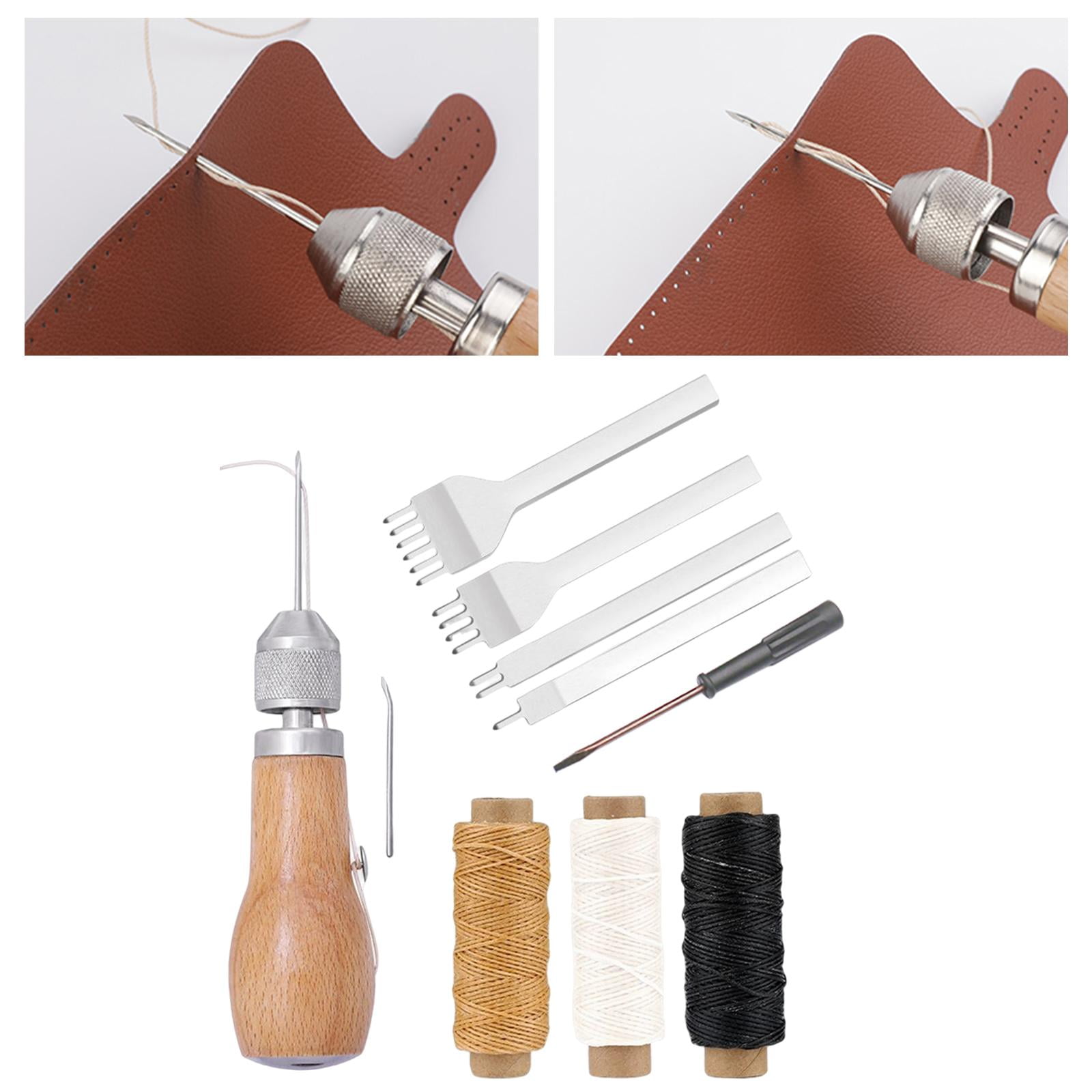 Portable Sewing Awl Tools ,Hand Sewing Stitching Stitcher with 3 Colors ...