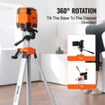 VEVOR Laser Level Tripod, ¼ x 20 Thread Mount,27.36-68.11 inch Height ...