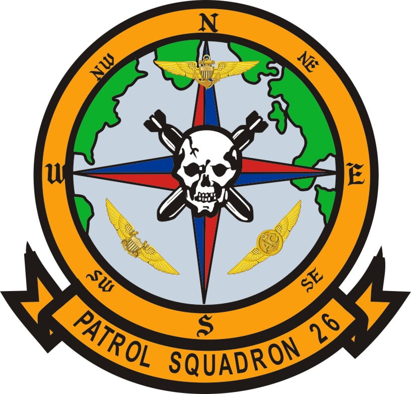 3.8 Inch Patrol Squadron 26 Decal Sticker - Walmart.com