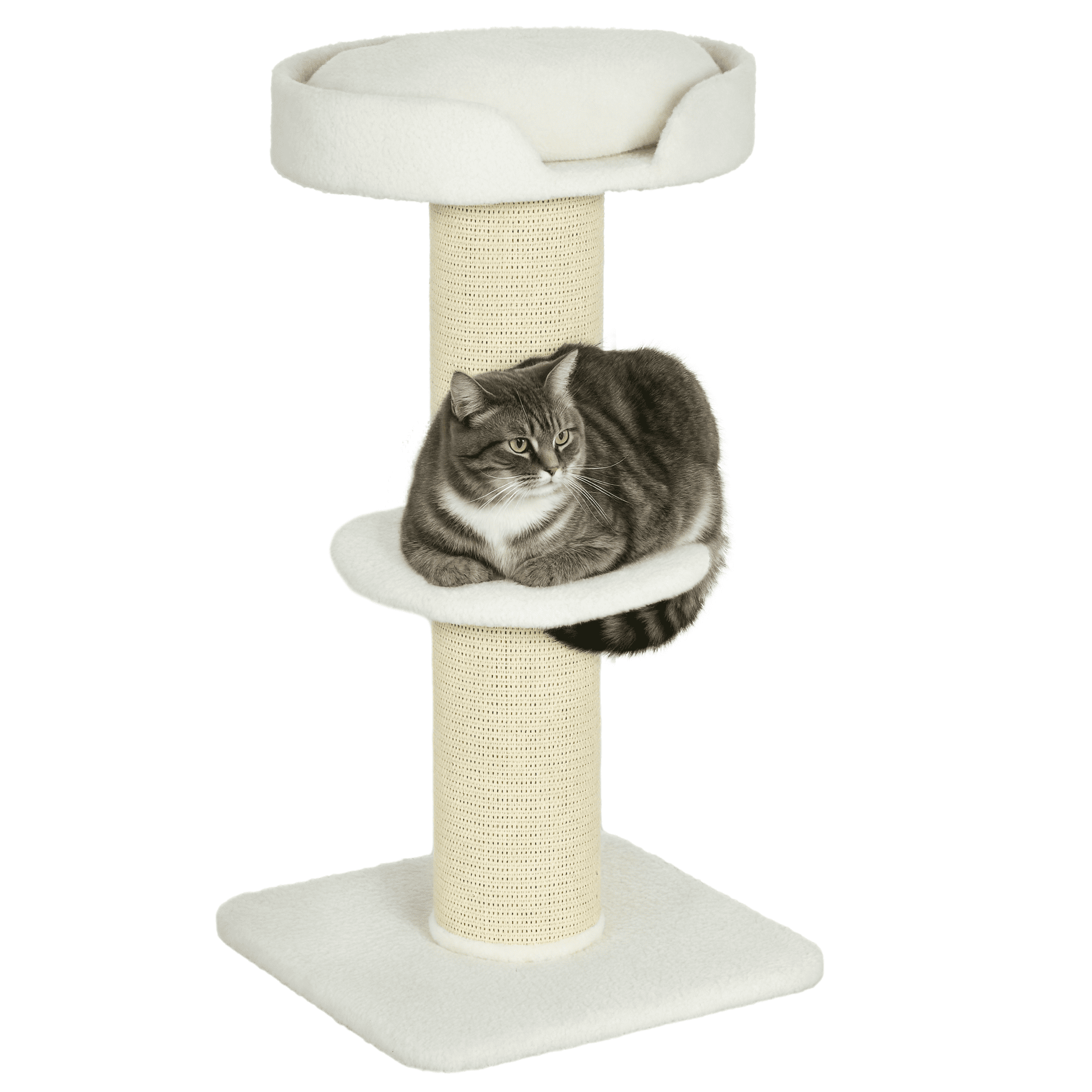 Click here for Pawhut Cat Tree W/ Sisal Mat Scratching Post Cat B... prices