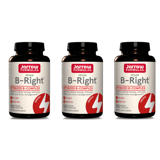 Jarrow Formulas, B-Right, 100 Veggie Caps - 3 Packs - Walmart.ca