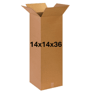Supplyhut 25-Pack 12x4x4 Corrugated Cardboard Boxes, Brown, Shipping ...