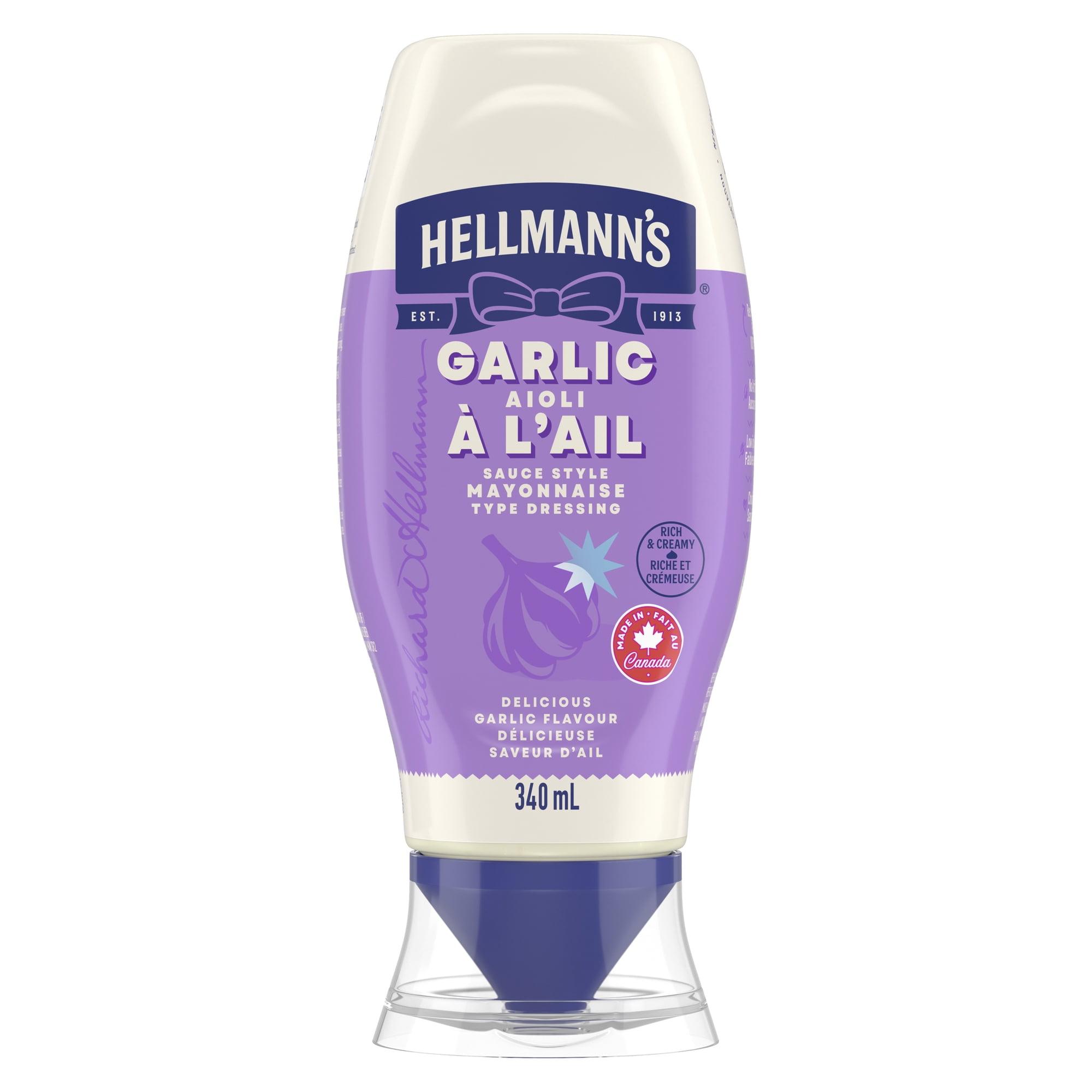 Click here for Hellmanns Hellmanns Garlic Aioli  Gluten‑free & Ko... prices