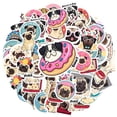 35pcs Adorable Stationery Stickers Cute Kids Stickers Funny Pug ...