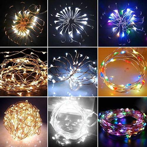 Anvazise Romantic 20 LED Wire Fairy Lights Starry Light String Battery ...