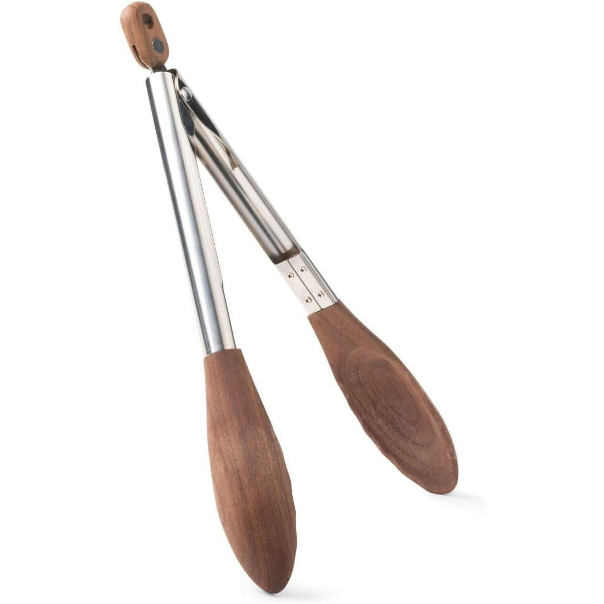 Click here for Unbranded Salt & York Walnut Wood Tongs - Premium... prices