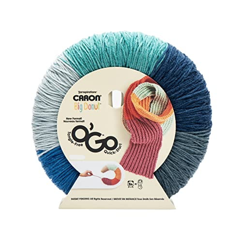 Click here for Bernat Caron Big Donut Ogo #4 Worsted (Medium) Acr... prices
