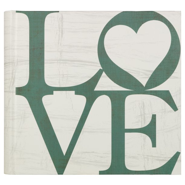 Pinnacle Green Love Photo Album, Holds 160 - 4"x6" Photos - Walmart.com
