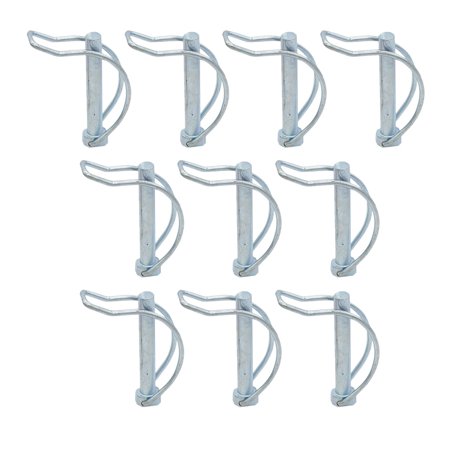 10 Pieces Construction Industrial D Mechanical D Shaped Shaped Shackles ...