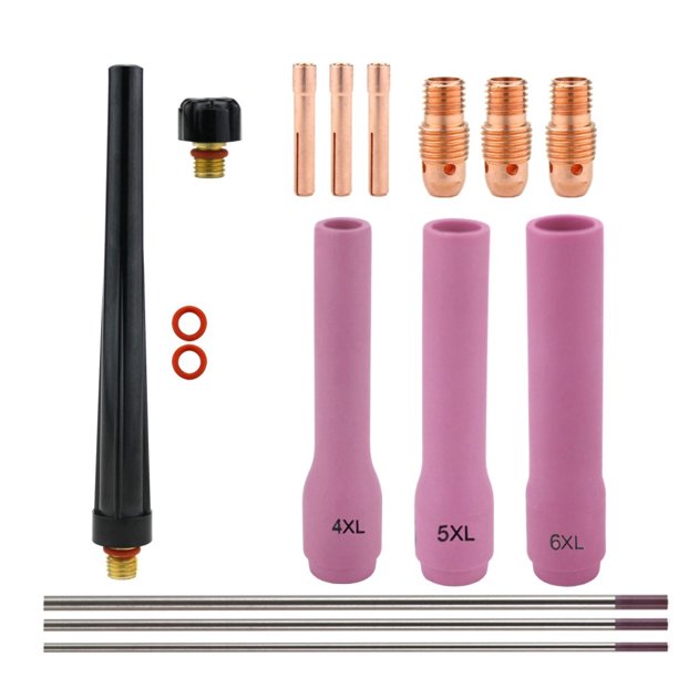 Consumables Kit for 9-20-25 Series TIG Torches with Standard Set-Up - X ...