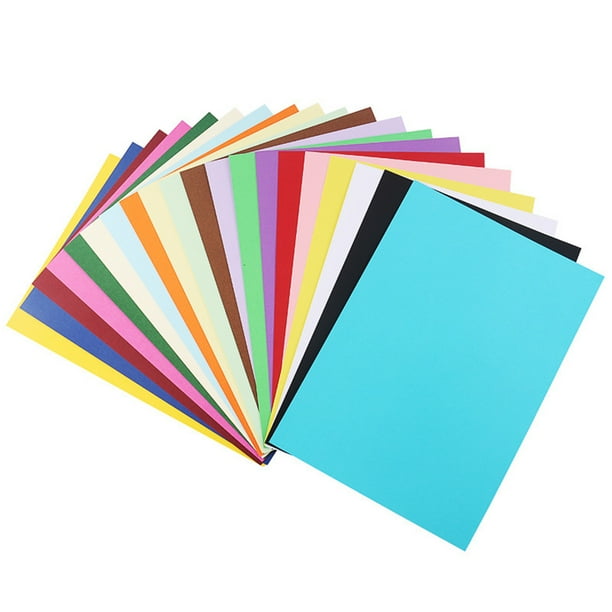 200 hojas de papel de colores, papel de origami A4 de doble cara para ...