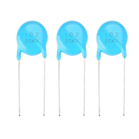 20KV Blue High Voltage Ceramic Capacitors, Ceramic Capacitor Kit, 1nF 0 ...