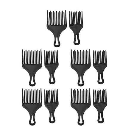 Plastic Hair Pick, Hair Pick Comb Wear Resistant Reduce Curly DIY ...