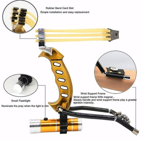 Slingshot,professional Hunting Slingshot Set,wrist Rocket Slingshots ...
