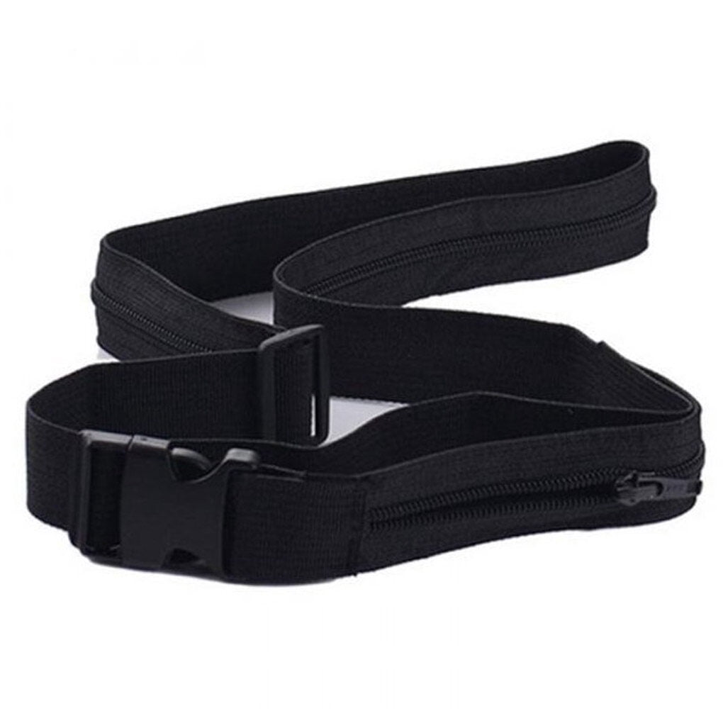 Walson Secret Security Zip Pocket Hidden Travel Waist Money Belt Wallet ...