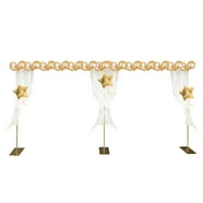 Efavormart 10ft Adjustable Backdrop Stand Kit with Triple Crossbar and ...