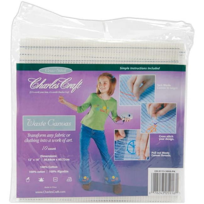 DMC CR9113 Waste Canvas, 12 by 18-Inch, 10 Count - Walmart.com