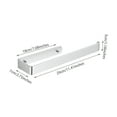 Paper Towel Holder Self Adhesive Or Drilling Wall Mounted Paper