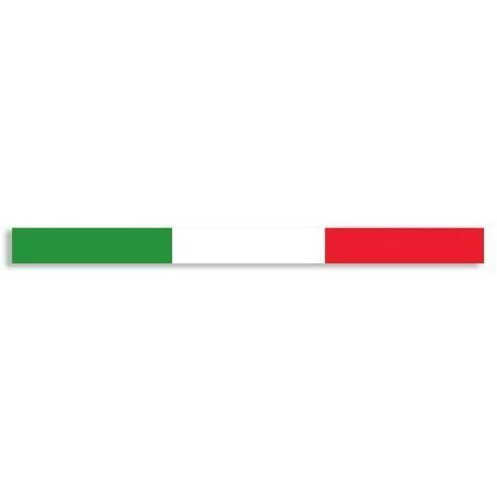 Italy Flag Colors Thin Stripe 3M Reflective sticker| car Decal ...