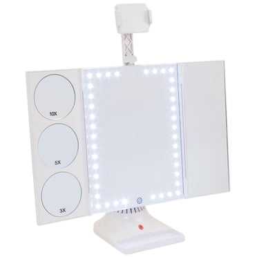 Vivitar Mr-1105w 22-led Lighted Vanity Mirror (white) - Walmart.com