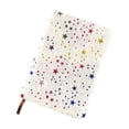 cpengpj Gradient Shiny Star Embellished Notebook, Lined Pages Soft ...