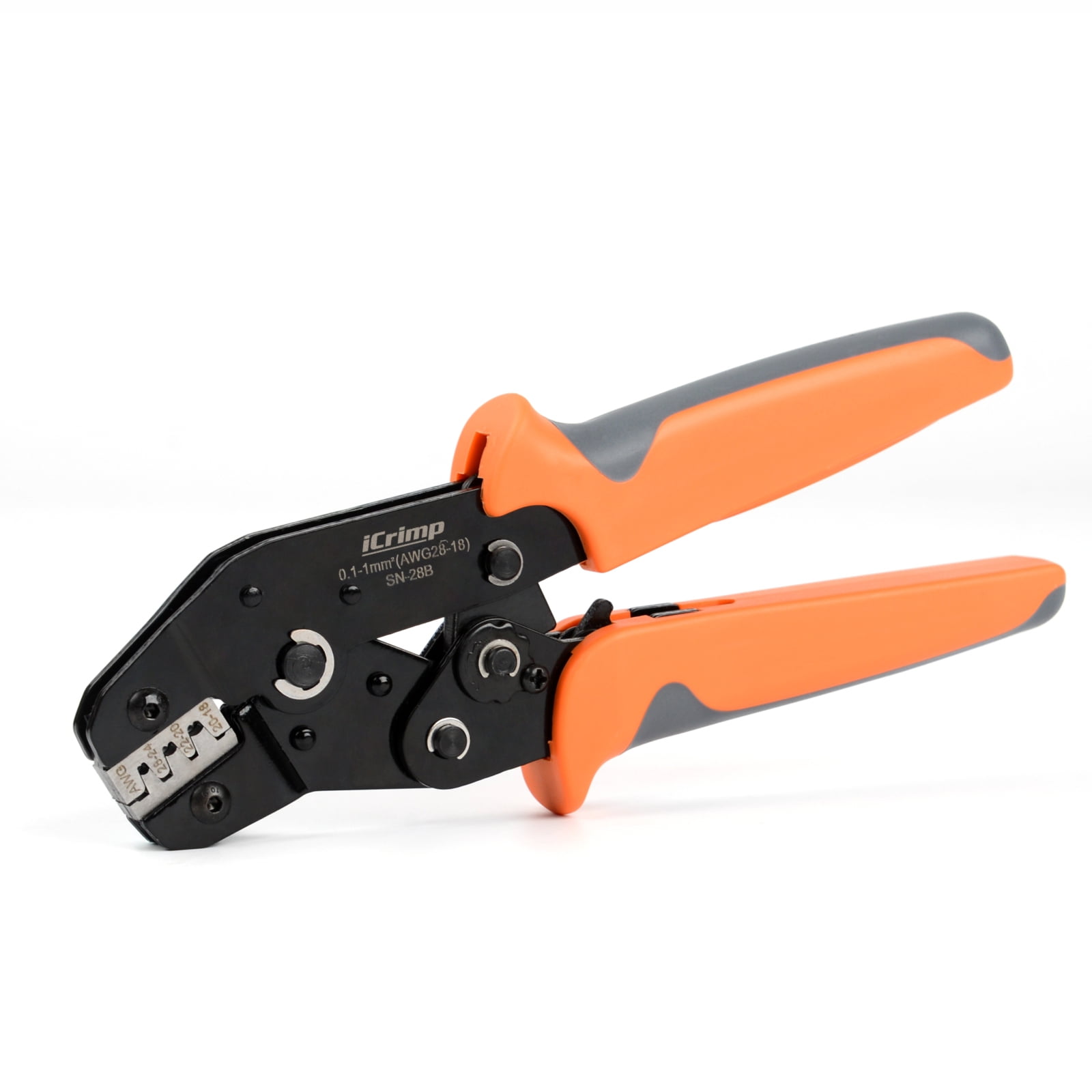 iCrimp 28-18AWG(0.1-1.0mm²) Open Barrel Dupont Crimping Plier SN-28B ...