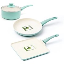 Free Shipping! GreenLife 18-Piece Soft Grip Toxin-Free Healthy Ceramic ...