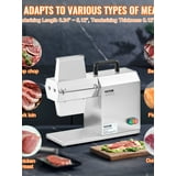 VEVOR Commercial Meat Tenderizer 500W Stainless Steel Electric Cutting ...