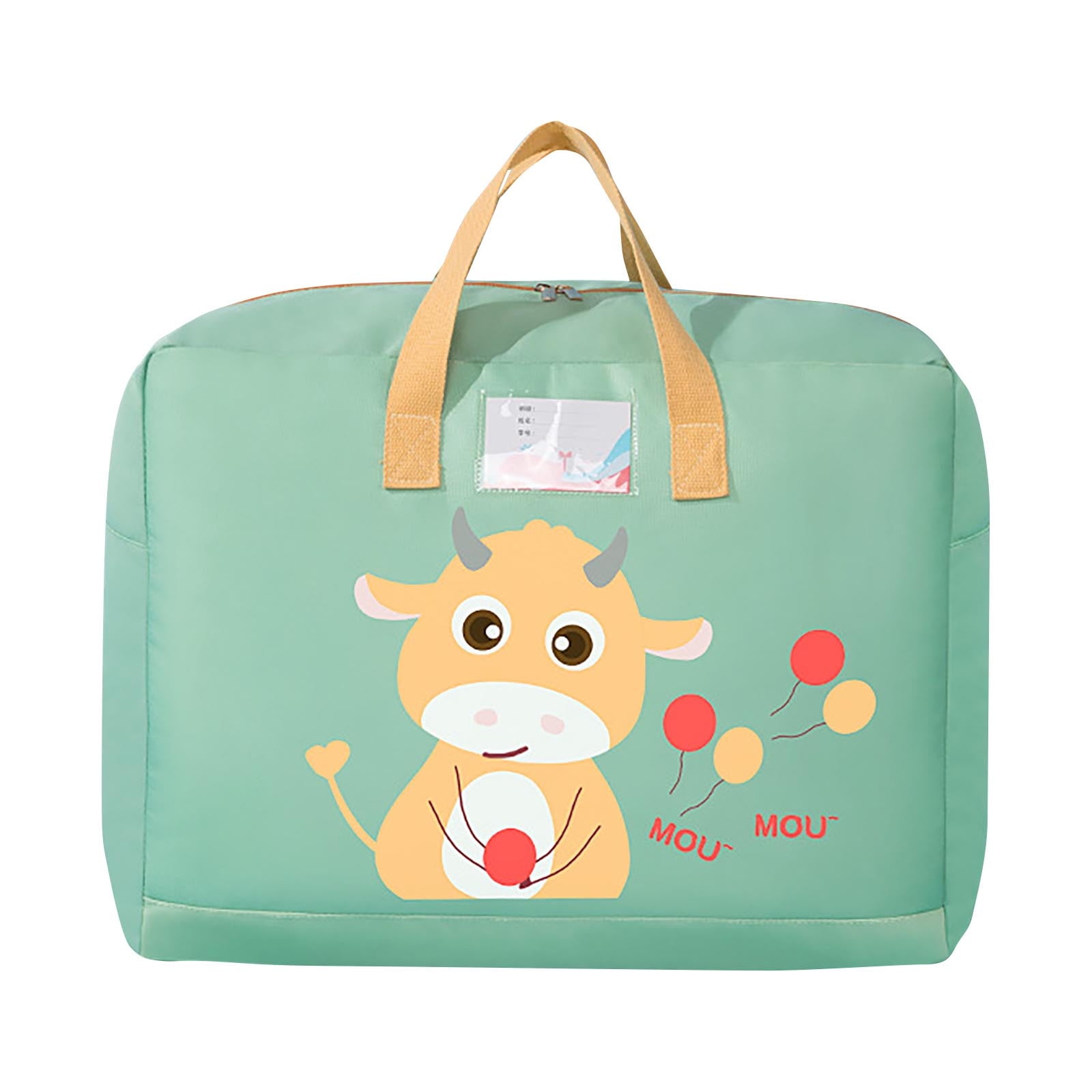 Jikolililili 1 Pc Extra Large Cartoon Moving Bags with Zippers ...