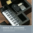 HEATSHAKING Mechanism Music Box Spring Powered Sound 1 Set Silver Color ...