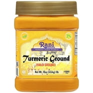 Badia Ground Turmeric, 16 oz, Kosher, South Asian and Middle Eastern ...