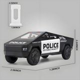 Anmyjuly 1/32 Scale Pickup Truck Police Car Model, Zinc Alloy Die-Cast ...