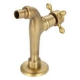 Tebru Vintage Solid Brass Single Handle Faucet for Washing Machine Wall ...