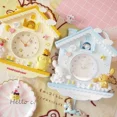 Kawaii Sanrio Wall Clock Cinnamoroll Melody Cute Pompompurins Wall ...