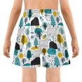 Bear Tree Swim Trunks Quick Drying Bathing Suit Summer Shorts Swimwear ...