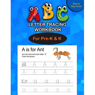 Tracing letters & numbers book for preschoolers: Pen Control, Line ...