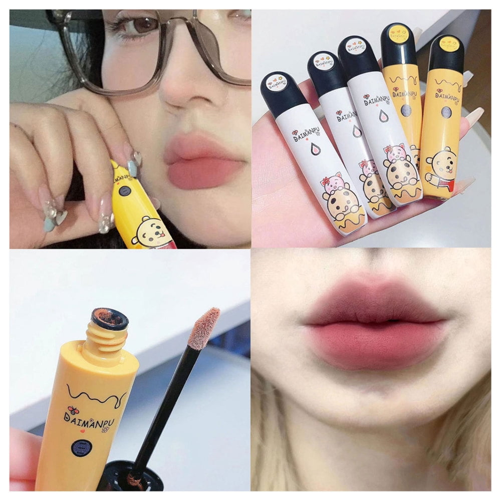 Nourishing Lip Glaze Moisturizing Non-Sticky Long Lasting Lip Mud For ...