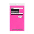 Neon Pink Plastic Party Tablecloth, Round, 84 in, 1ct - Walmart.com