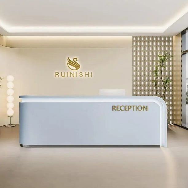 Counter Service Reception Desks Pulpit Cash Lectern European Cashier ...