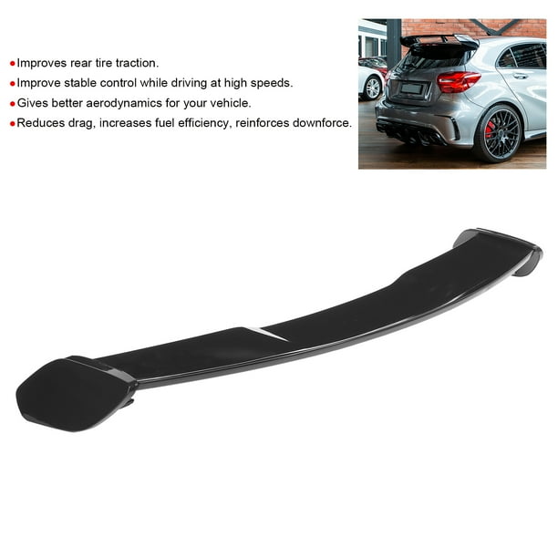 Spoiler Wing,Upgrade for A45 Glossy Rear Roof Wing Rear Roof Spoiler ...