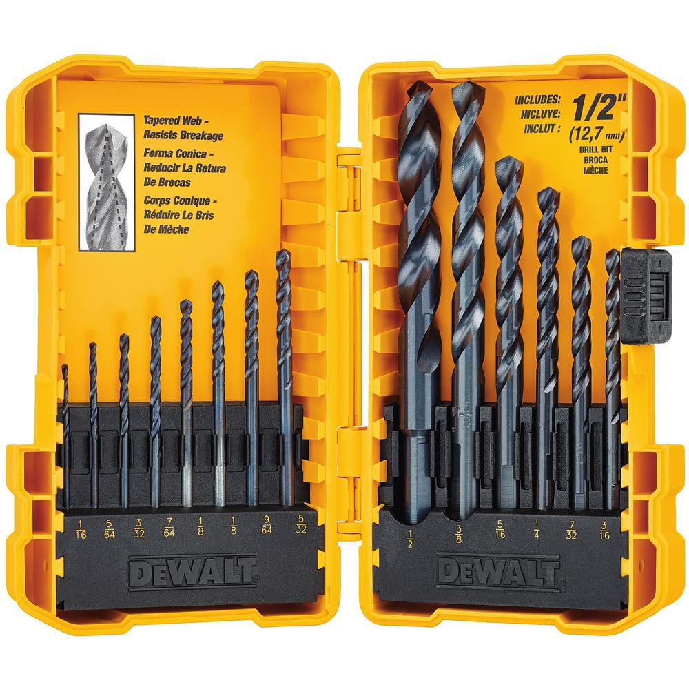 DEWALT Black and Gold Drill Bit Set (14-Piece) | Walmart Canada