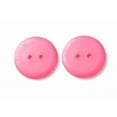 100Pcs Acrylic Sewing Buttons 22x3mm Plastic Flat Round Buttons for ...