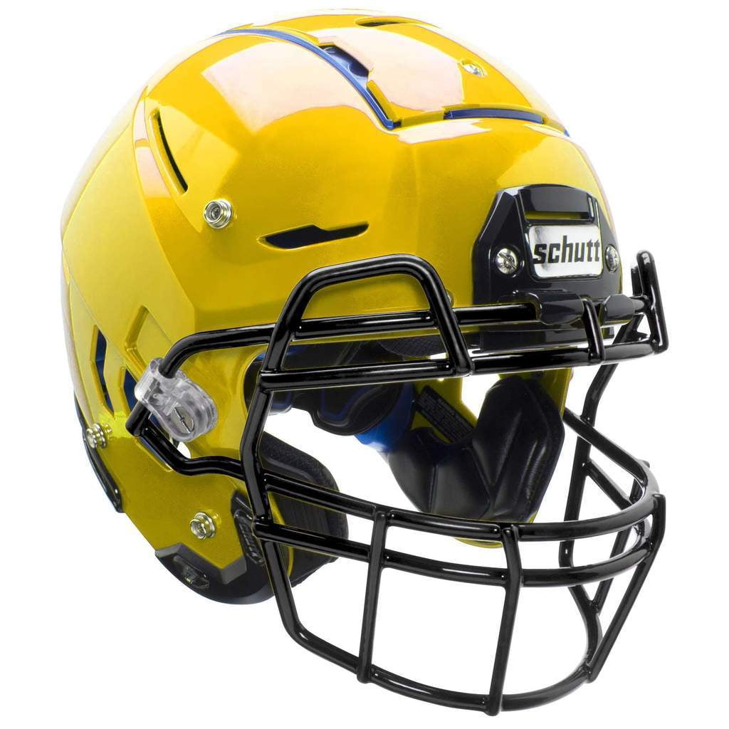 Schutt F7 VTD Adult Football Helmet - Collegiate Package (XL+, Gold ...