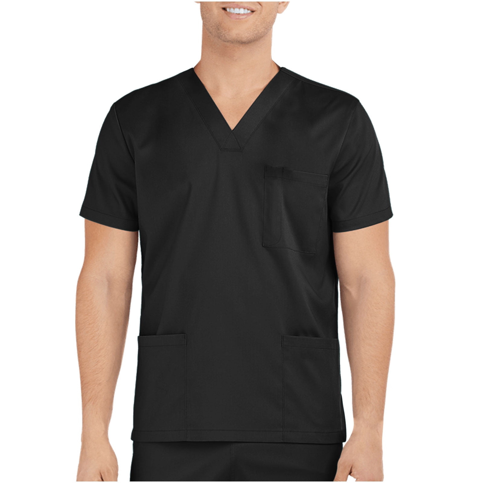 Click here for Birdeem Men Tops Short Sleeve V-Neck Tops Working... prices