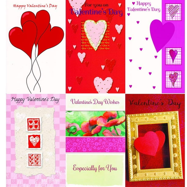 Valentine's Day Greeting Cards - 36 Assorted - Walmart.com - Walmart.com