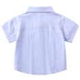 Baby and Toddler Boys Tops Short Sleeve Fashion Embroidery Detachable ...