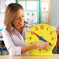 Learning Resources Big Time™ Learning Clocks 12-Hour Demonstration Clock - Walmart.com